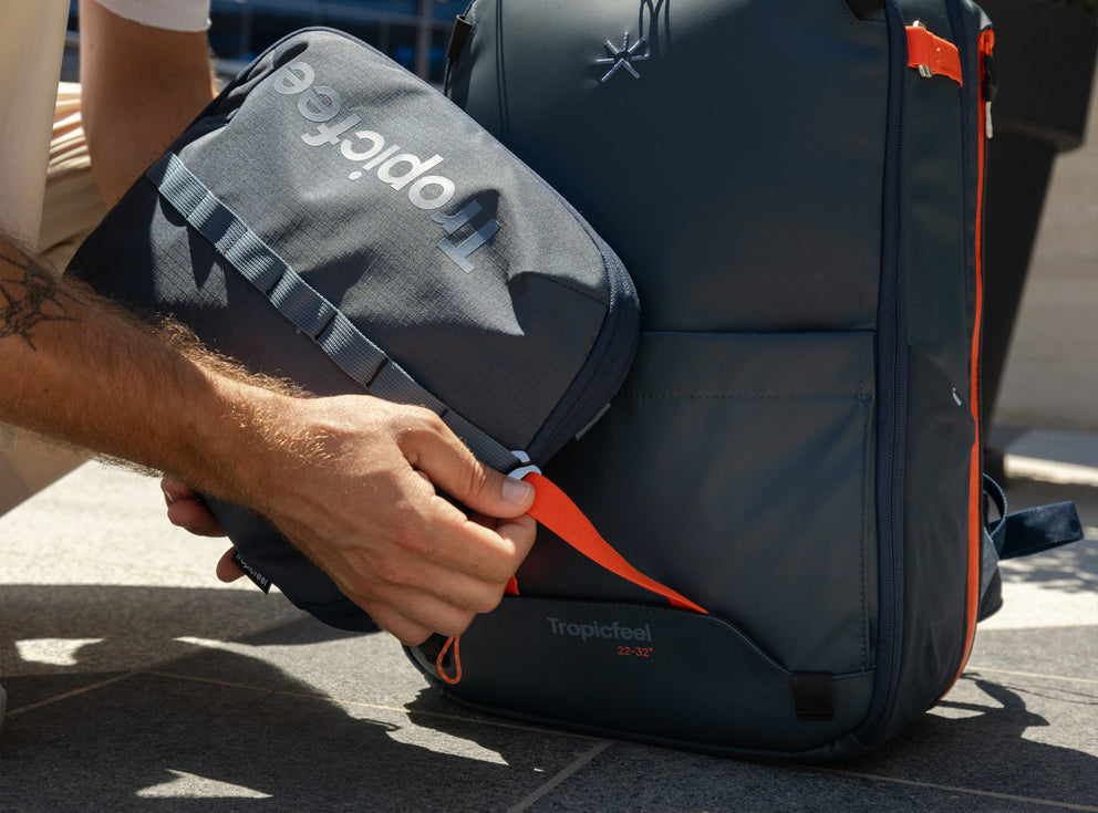 Shell Backpack All Black | Tropicfeel