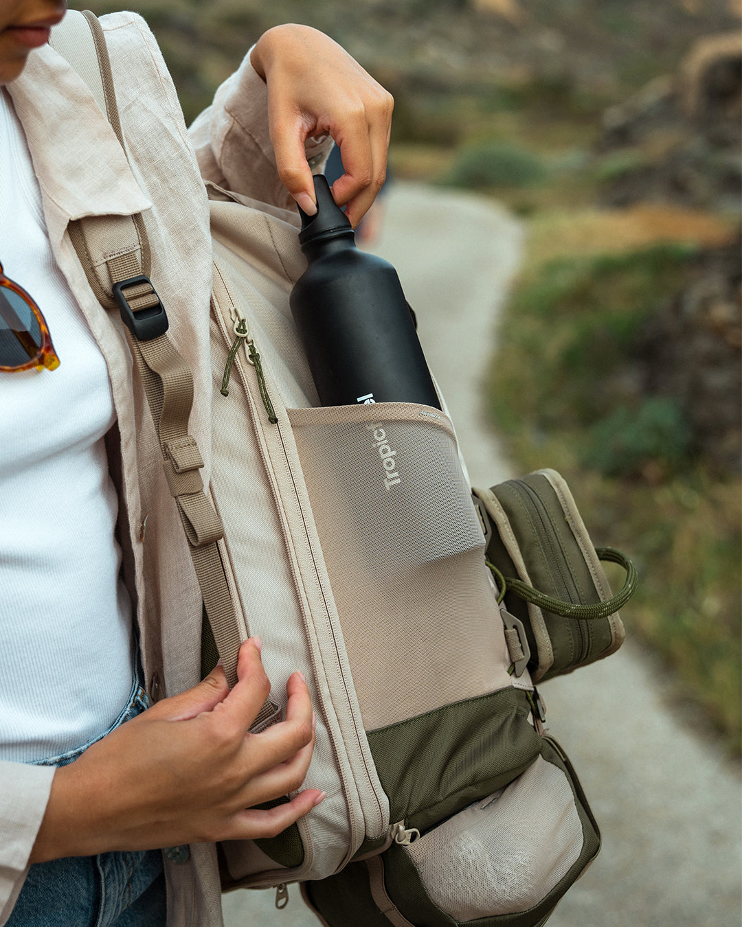 Nook Backpack Olive Green | Tropicfeel