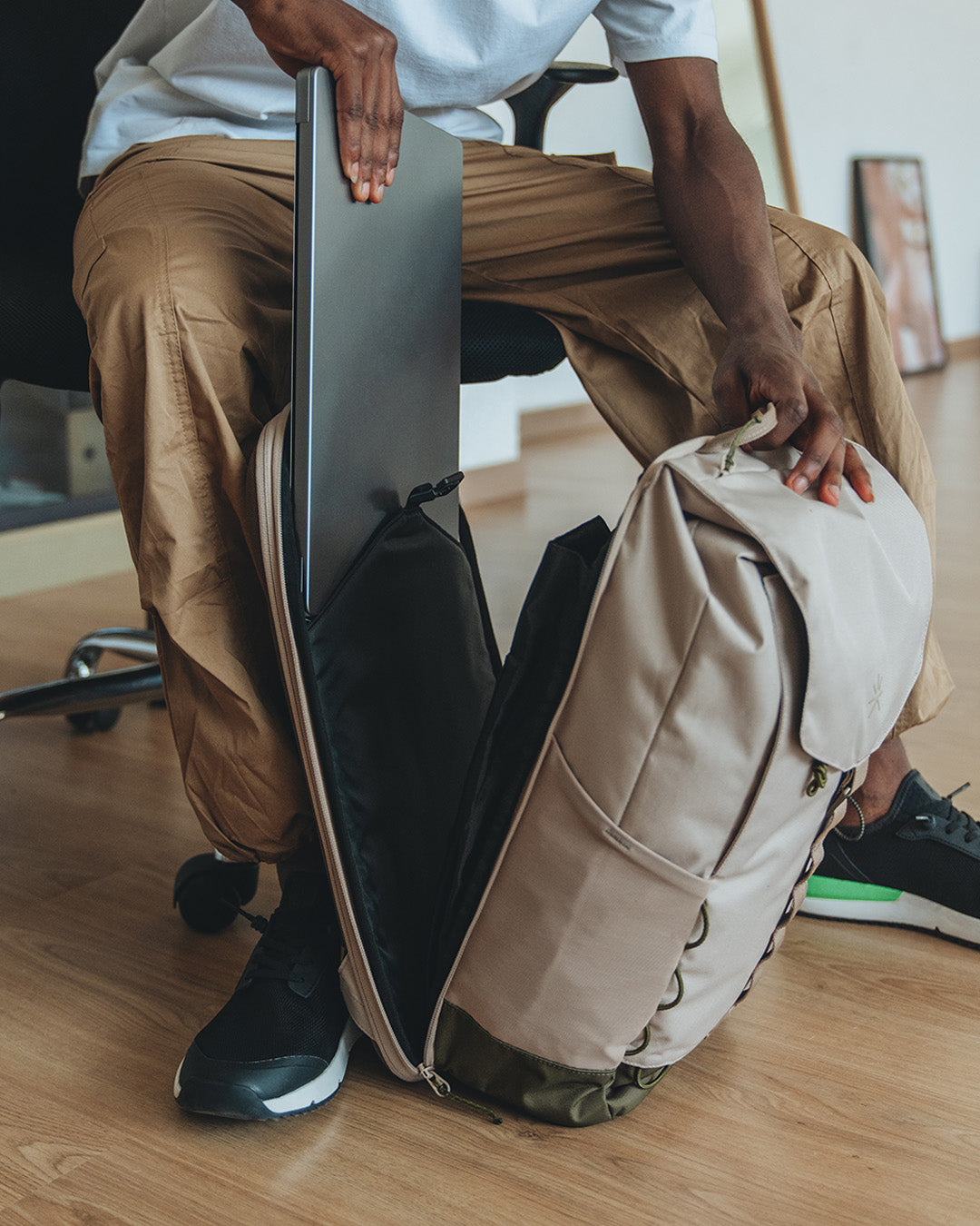 Nook Backpack Olive Green | Tropicfeel