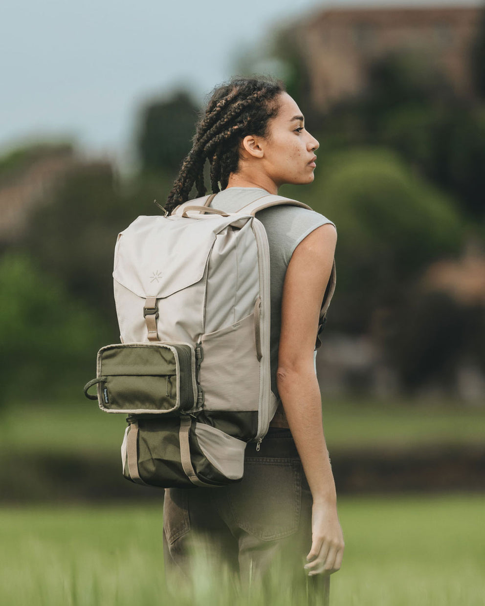 Nook Backpack Olive Green | Tropicfeel
