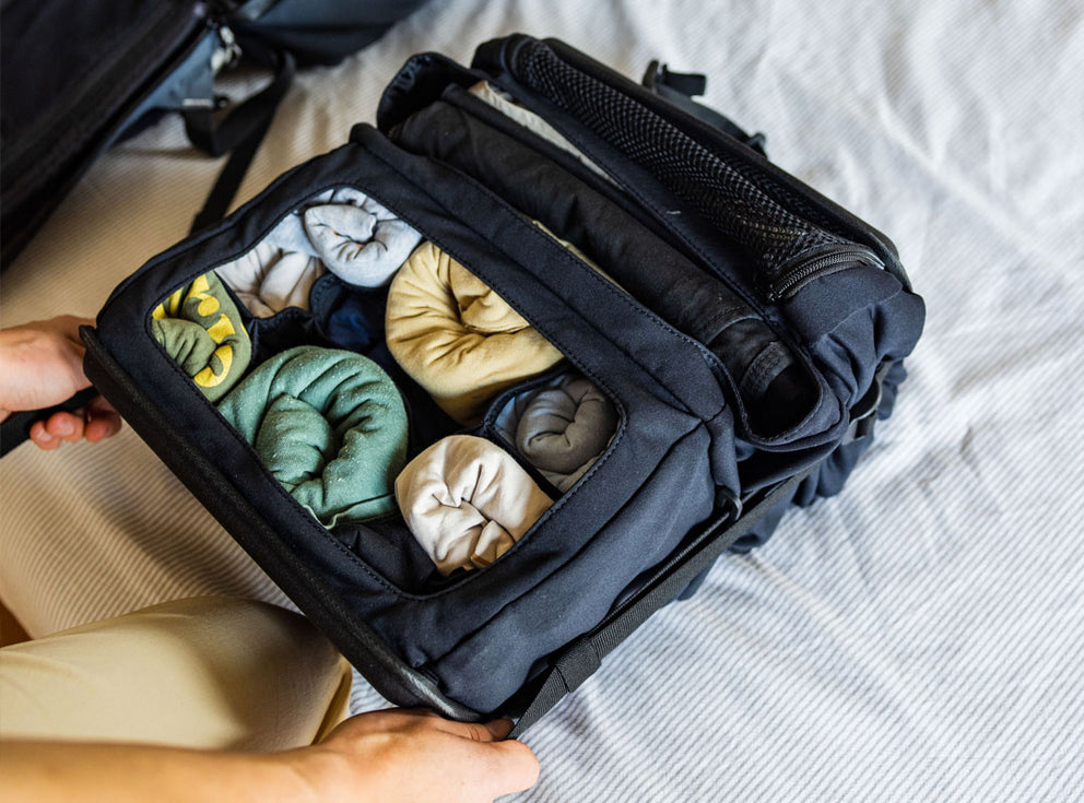 Shell Backpack All Black | Tropicfeel